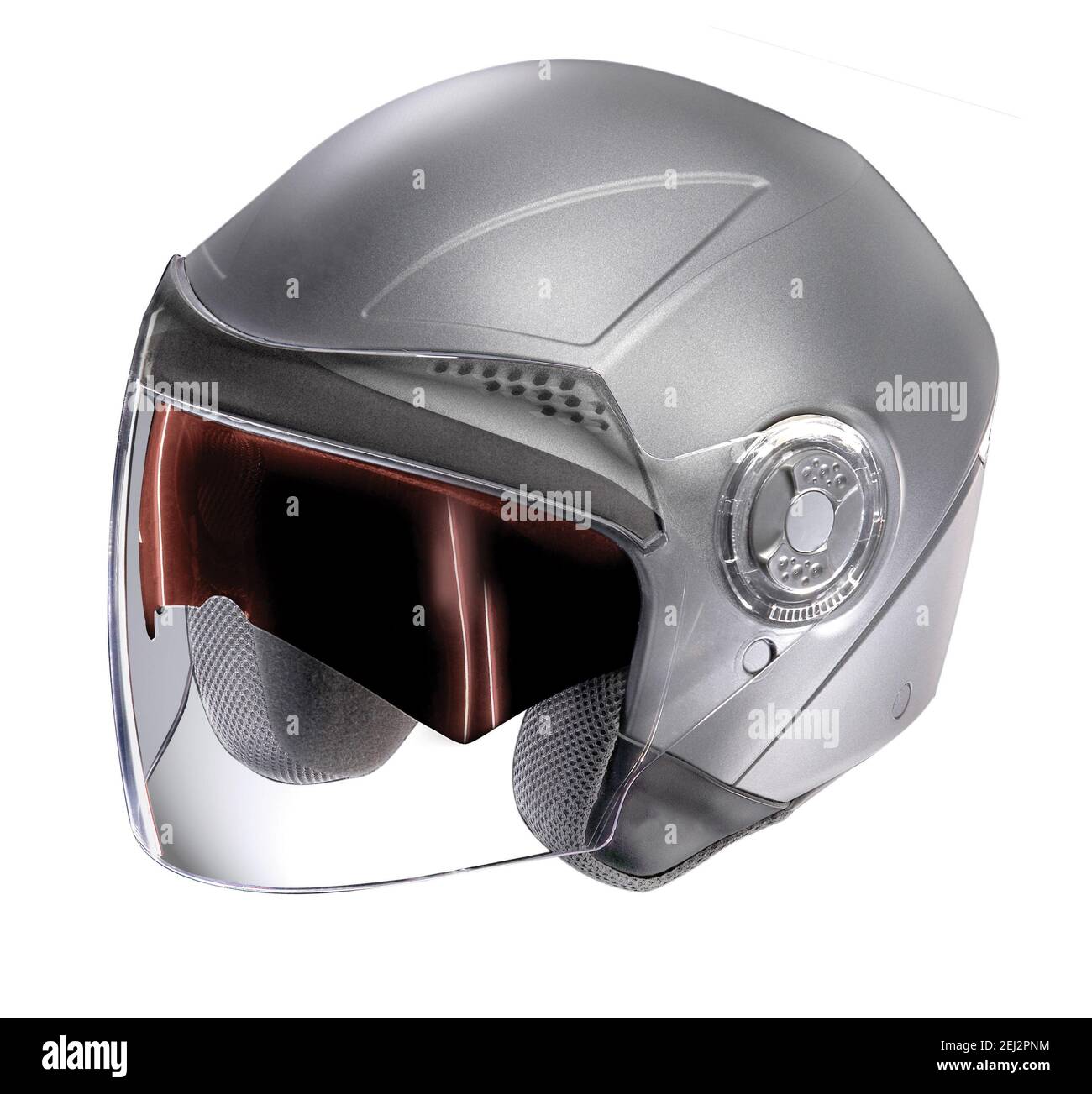 Elegant motorcycle helmet on white. Studio shoot Stock Photo - Alamy