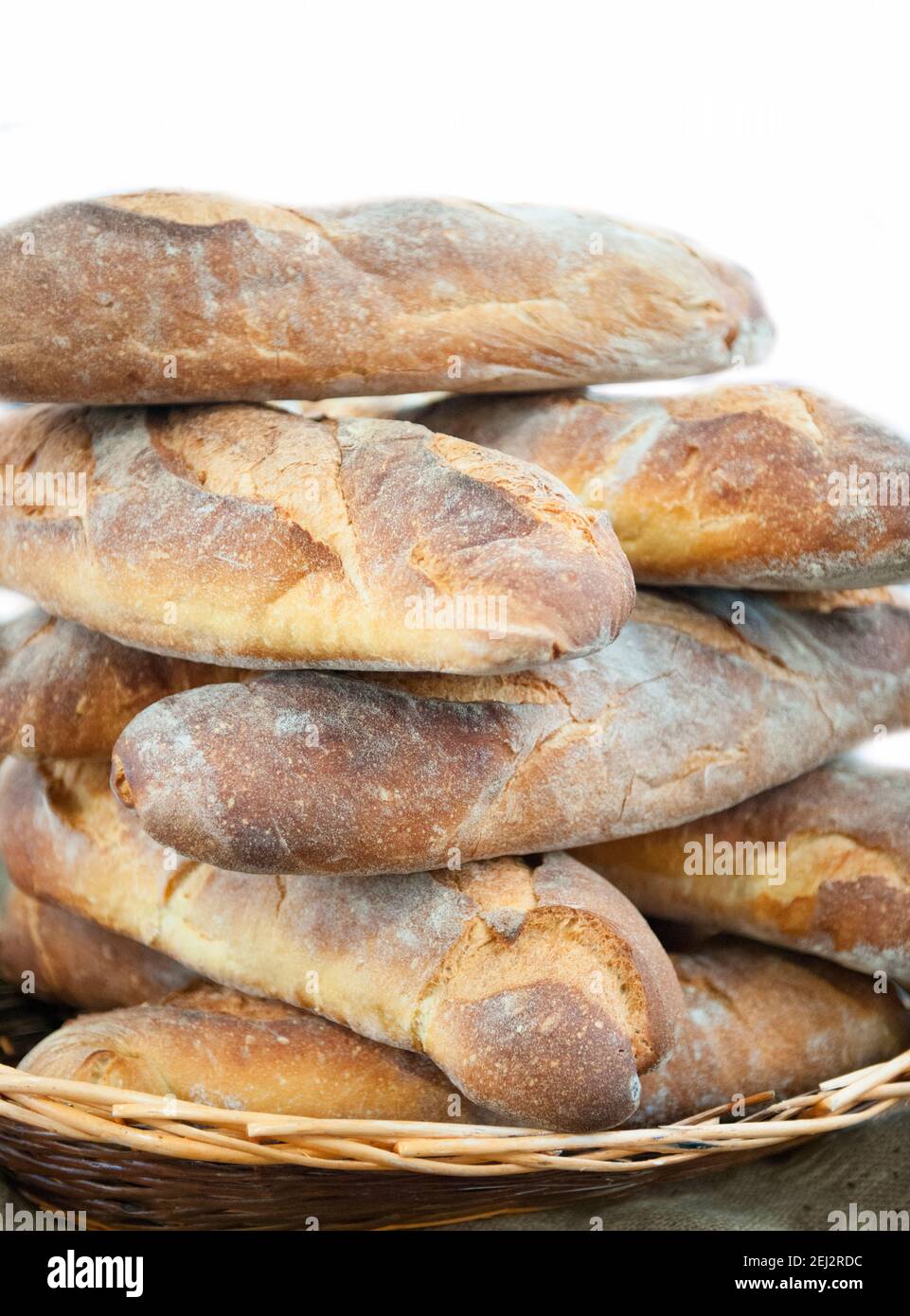 Sourdough bread. Bakery bread with golden crust bread. Flour bread ...