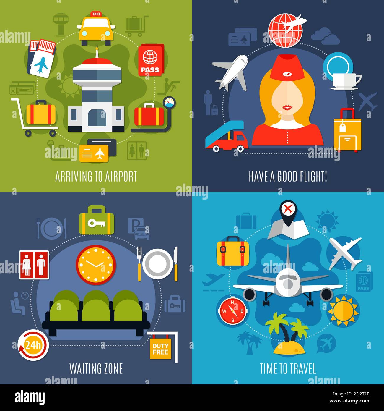 Duty free zones Stock Vector Images - Alamy