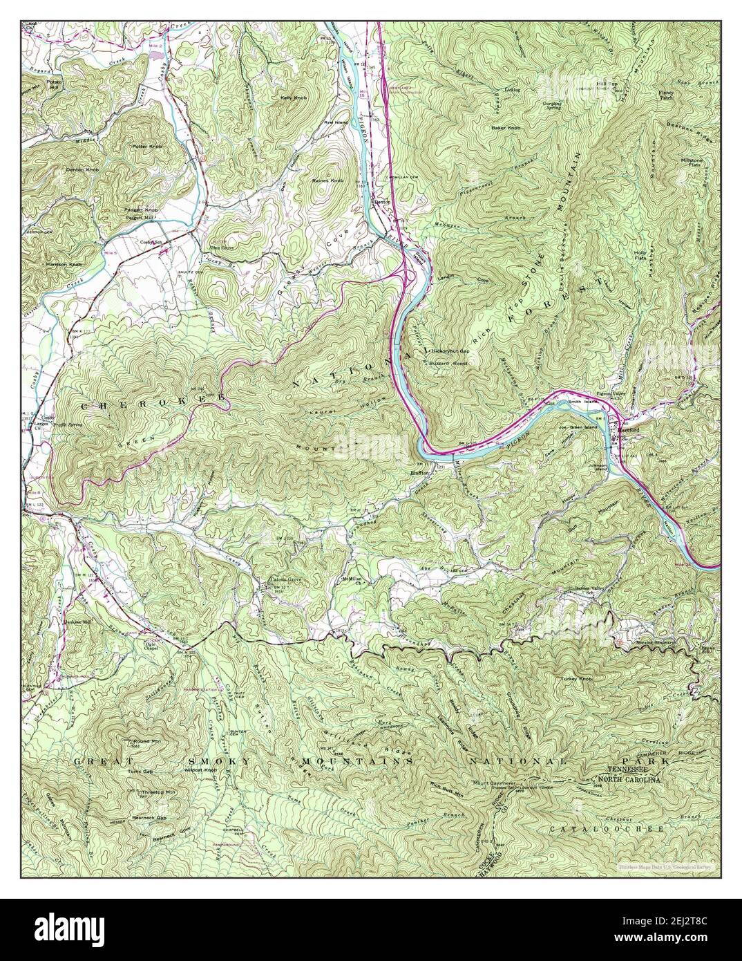 Old map of hartford Cut Out Stock Images & Pictures - Alamy