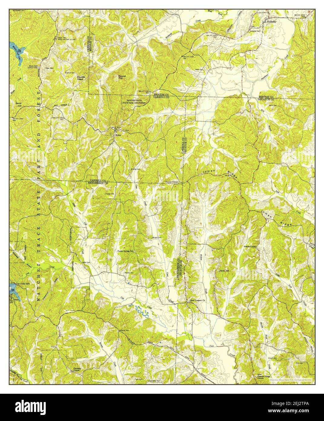 Map of holladay hi-res stock photography and images - Alamy