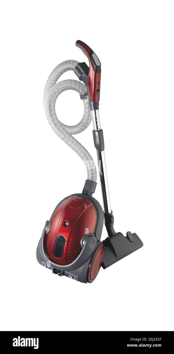 Vacuum cleaner isolated on white, studio shoot Stock Photo - Alamy