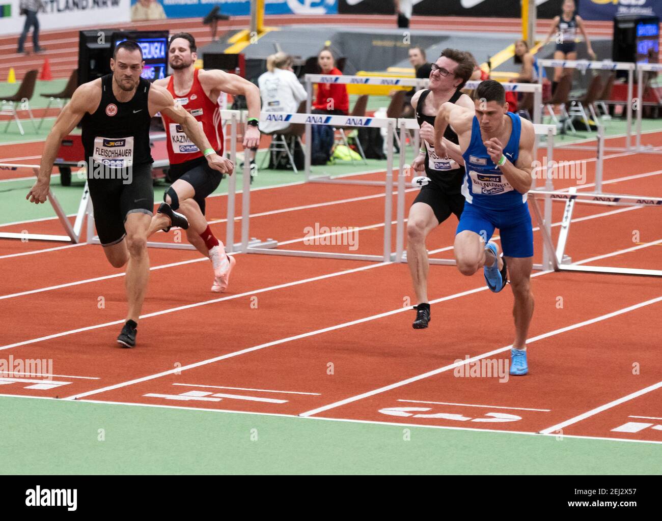 Dortmund, Germany. 20th Feb, 2021. Athletics: German Championships, in ...