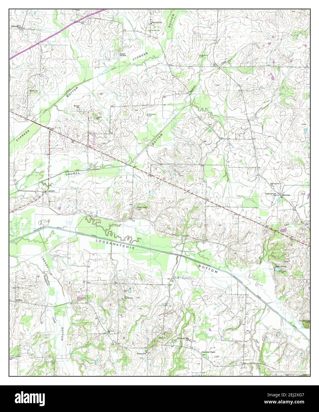 Lambert, Tennessee, map 1952, 1:24000, United States of America by ...