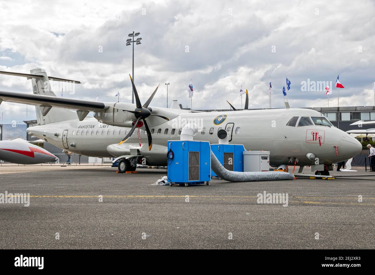 Pakistan Naval Air Arm ATR-72 Maritime Patrol Aircraft (MPA) plane on ...