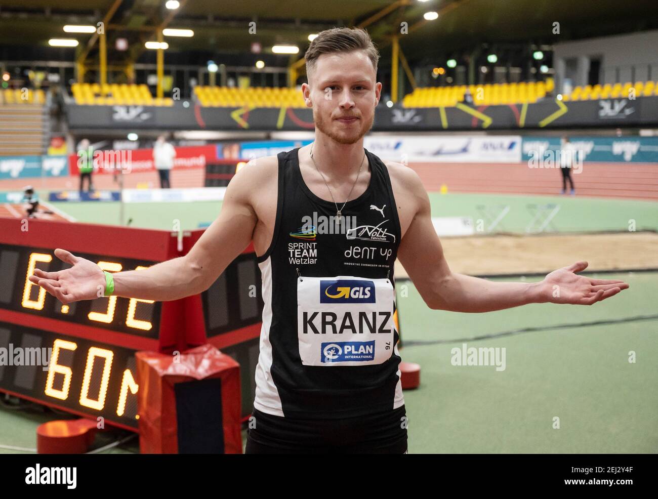 Dortmund, Germany. 20th Feb, 2021. Athletics: German Championships, in ...