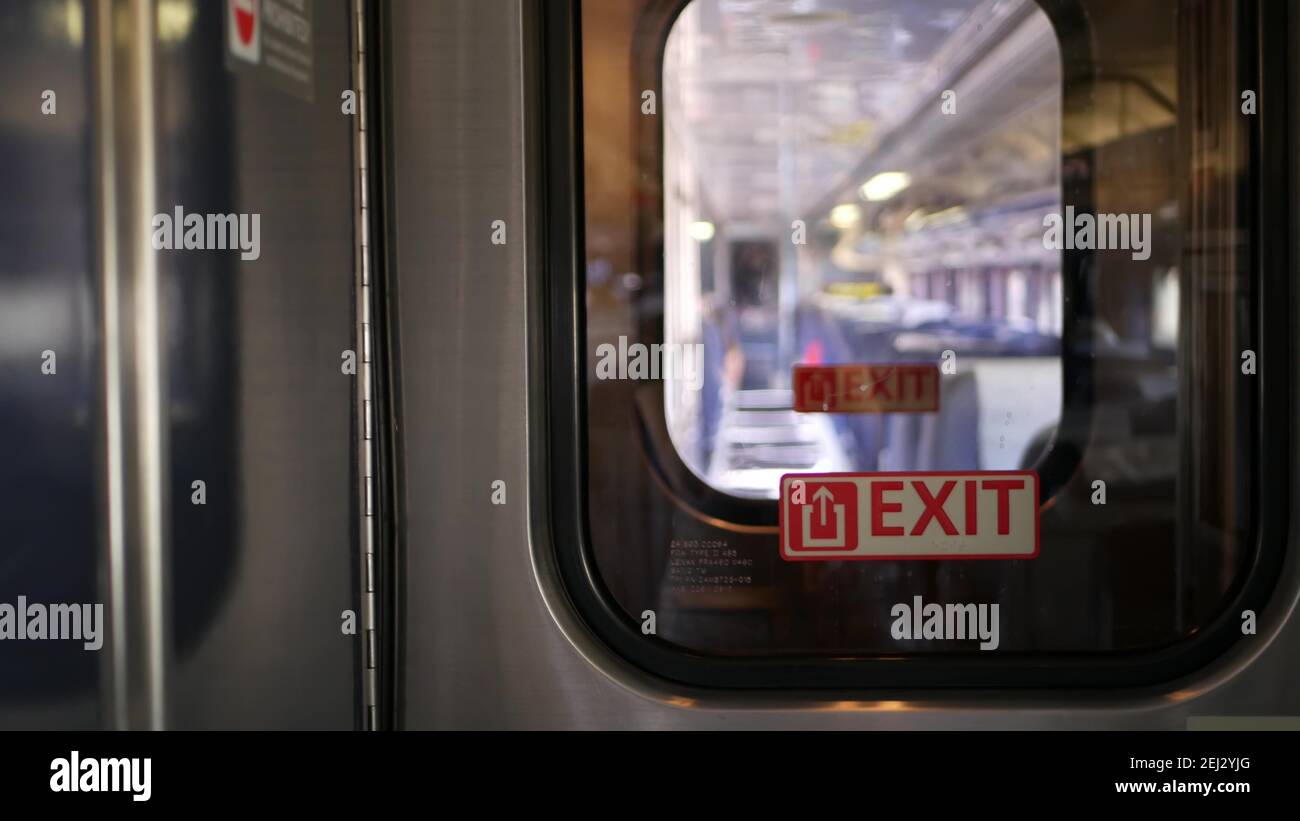 LOS ANGELES, CALIFORNIA, USA - 24 OCT 2019: Amtrak Pacific Surfliner ...