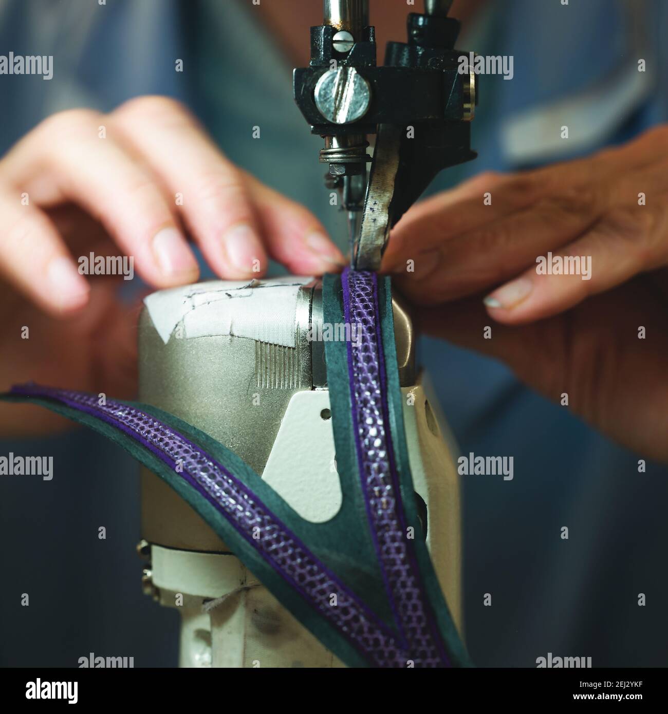 How to build a shoe. Artisan processing phase for the construction of ...