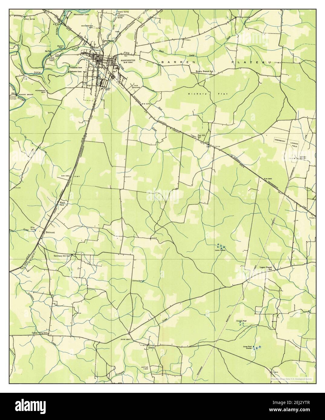 Old maps of manchester hi-res stock photography and images - Alamy