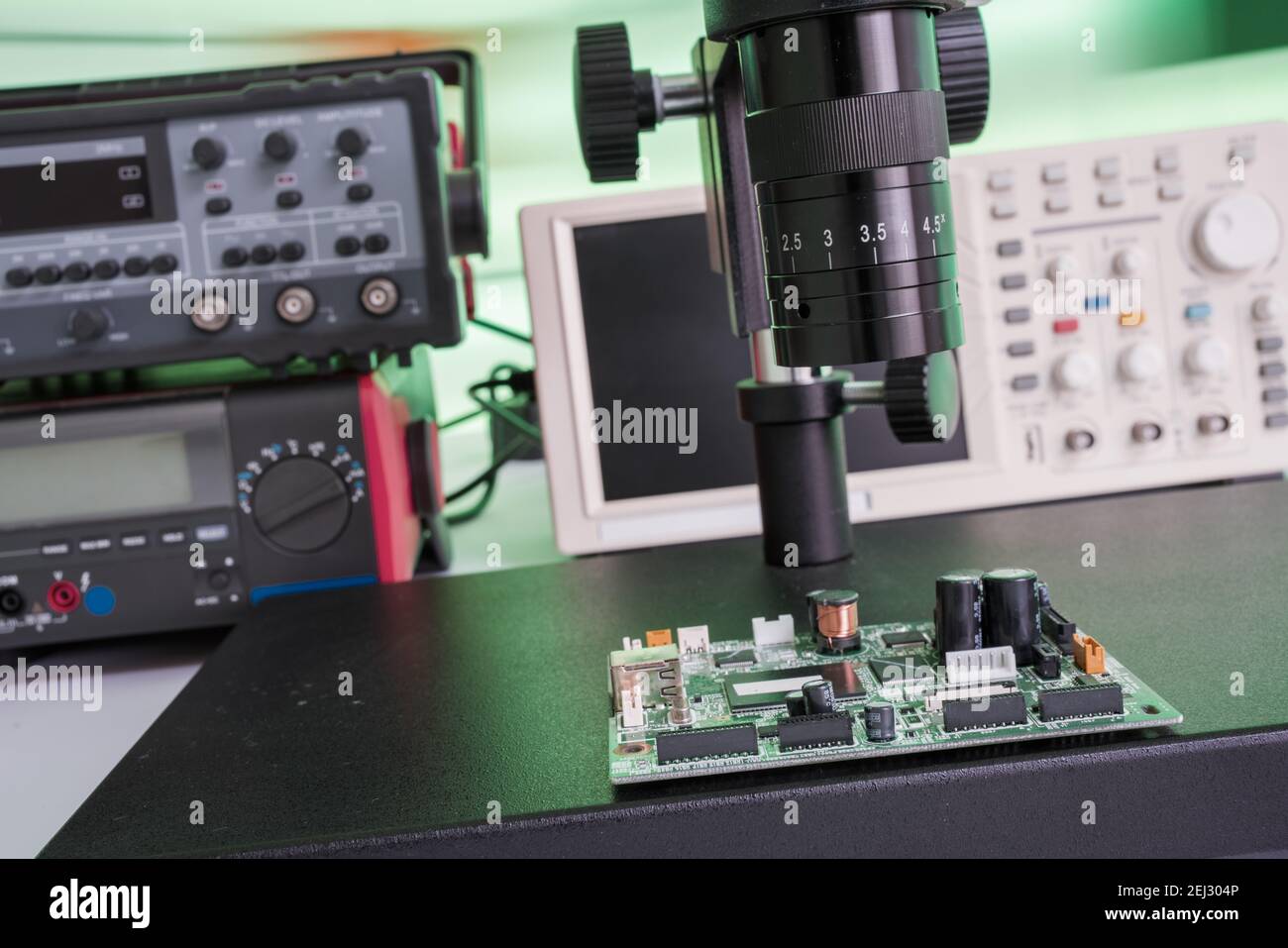 Automated control of printed circuit boards. Control of chip mounting ...