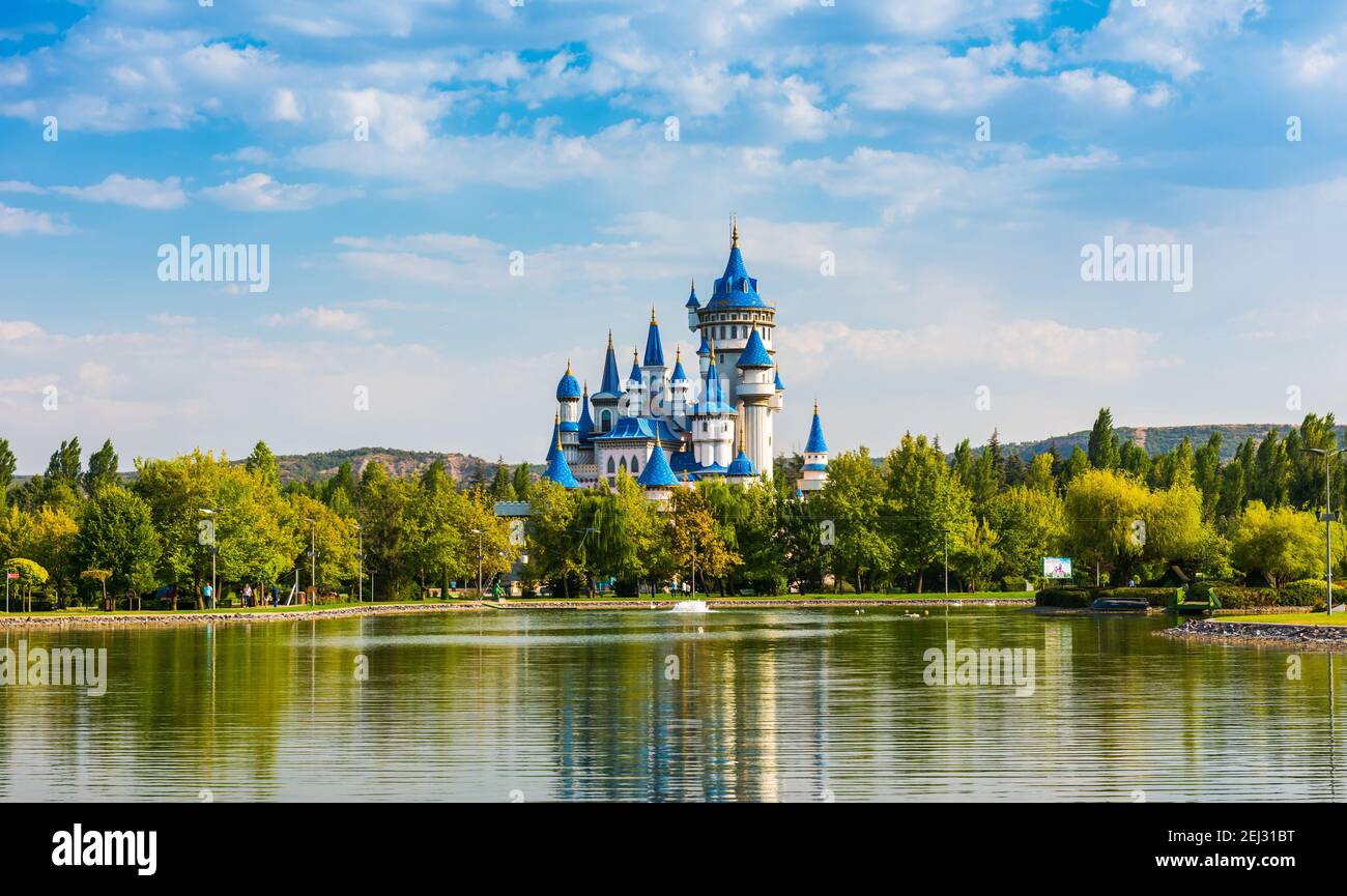 Fairytale Castle in Sazova Park (Science Art and Culture Park) in ...