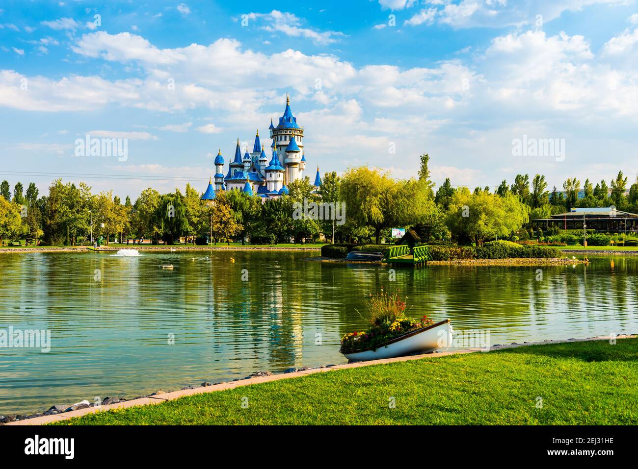 Fairytale Castle in Sazova Park (Science Art and Culture Park) in ...