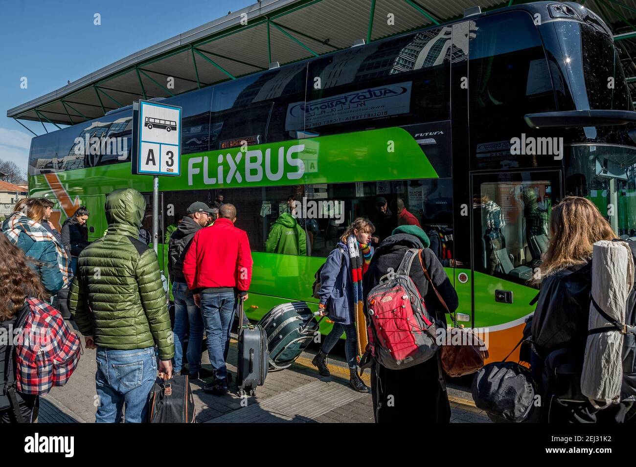 Lampugnano bus station hi-res stock photography and images - Alamy