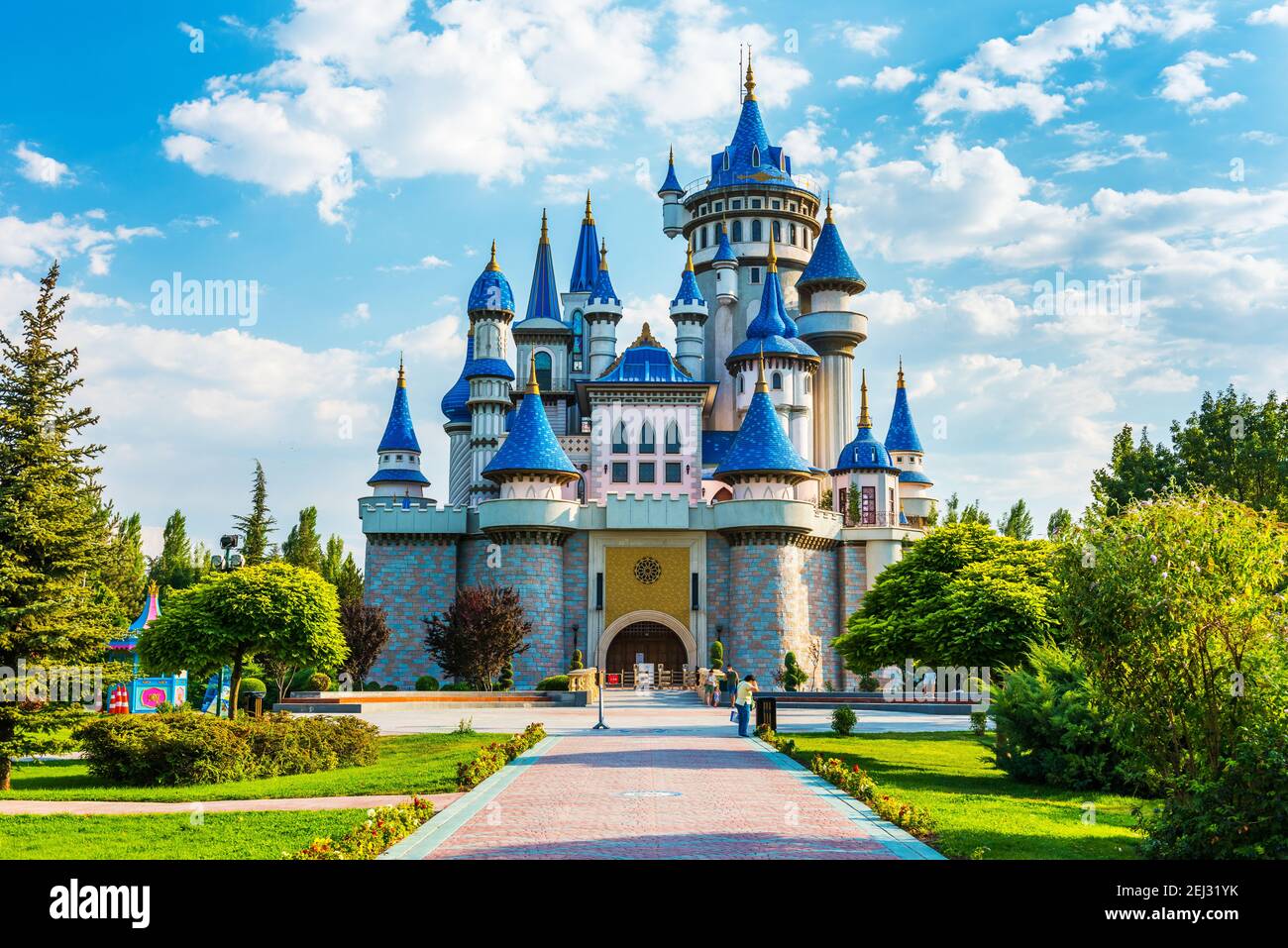 Fairytale Castle in Sazova Park (Science Art and Culture Park) in ...