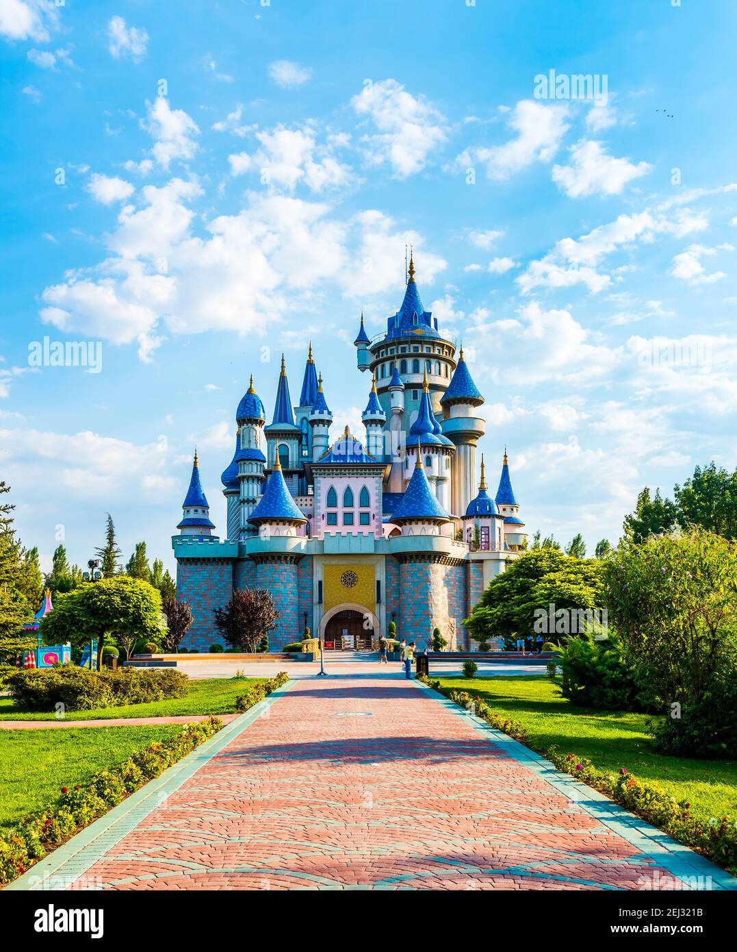 Fairytale Castle in Sazova Park (Science Art and Culture Park) in ...