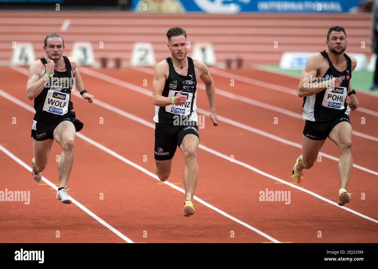 Dortmund, Germany. 20th Feb, 2021. Athletics: German Championships, in ...