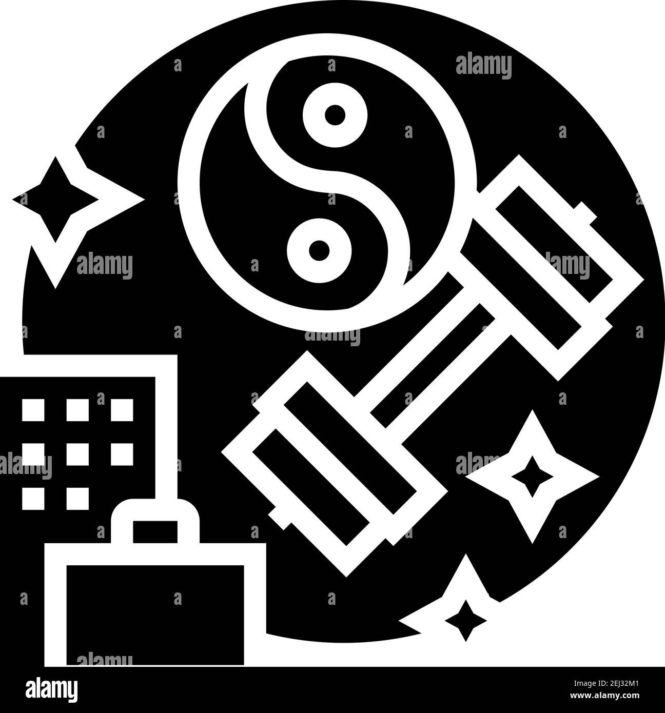 keeping fit and health benefits glyph icon vector illustration Stock ...