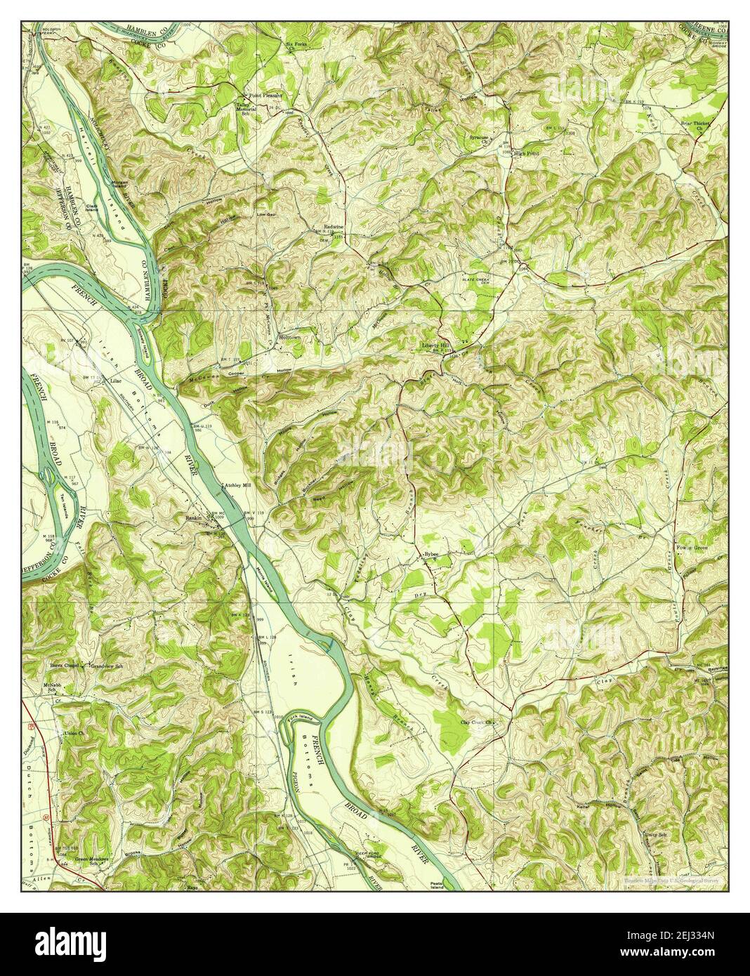 Rankin, Tennessee, map 1939, 1:24000, United States of America by ...
