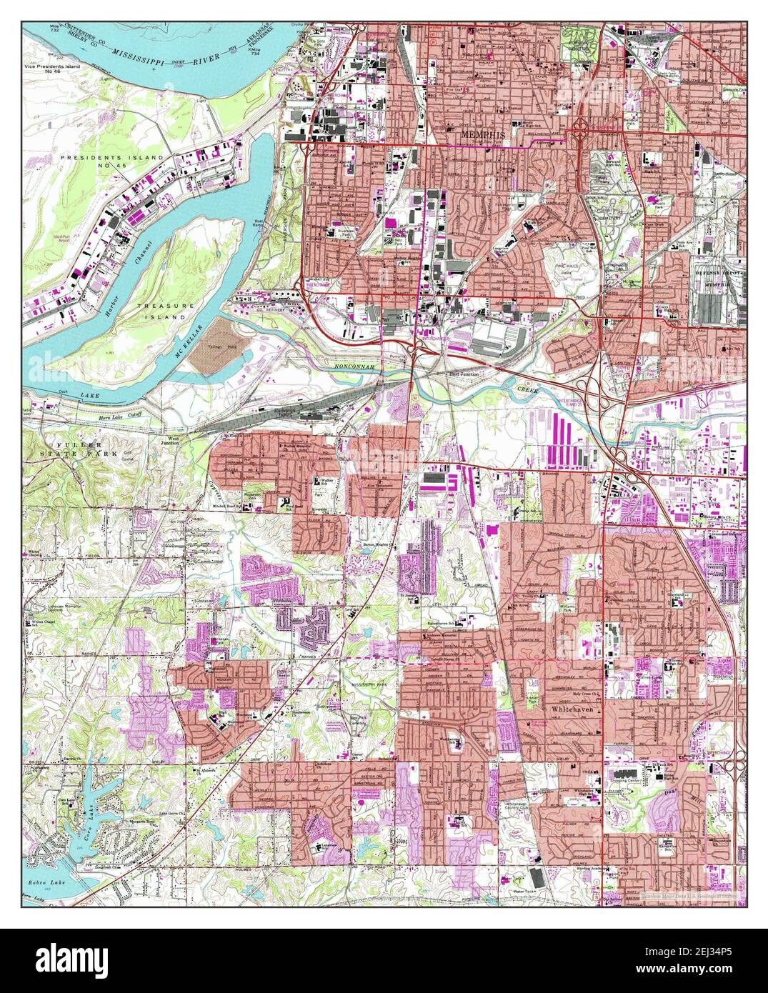 Map of u s southwest Cut Out Stock Images & Pictures - Alamy