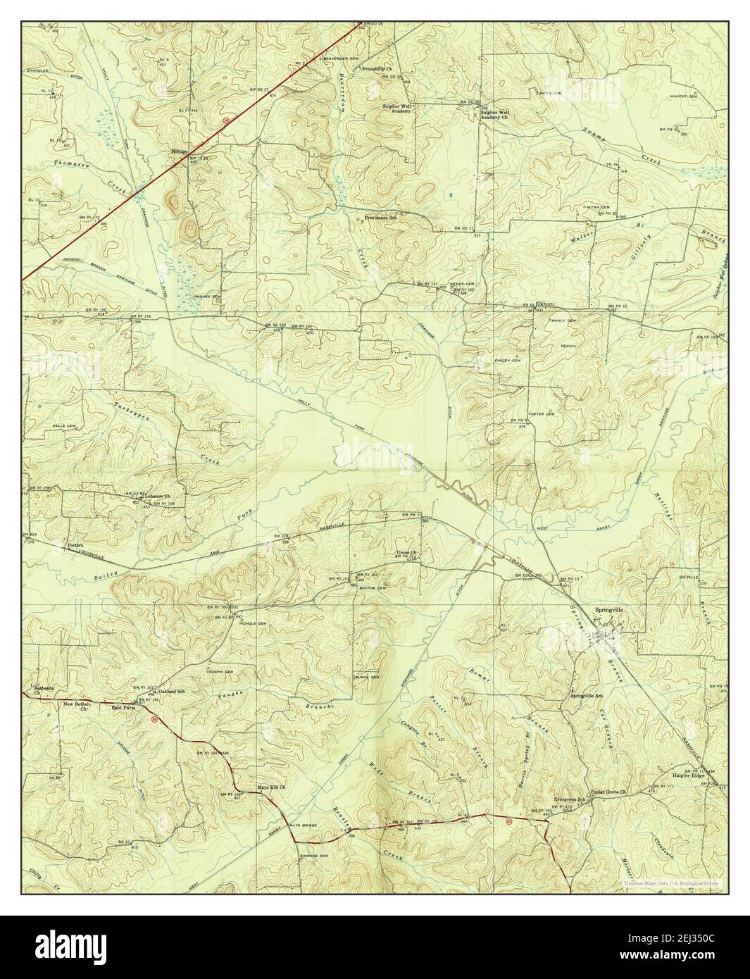 Springville township hi-res stock photography and images - Alamy