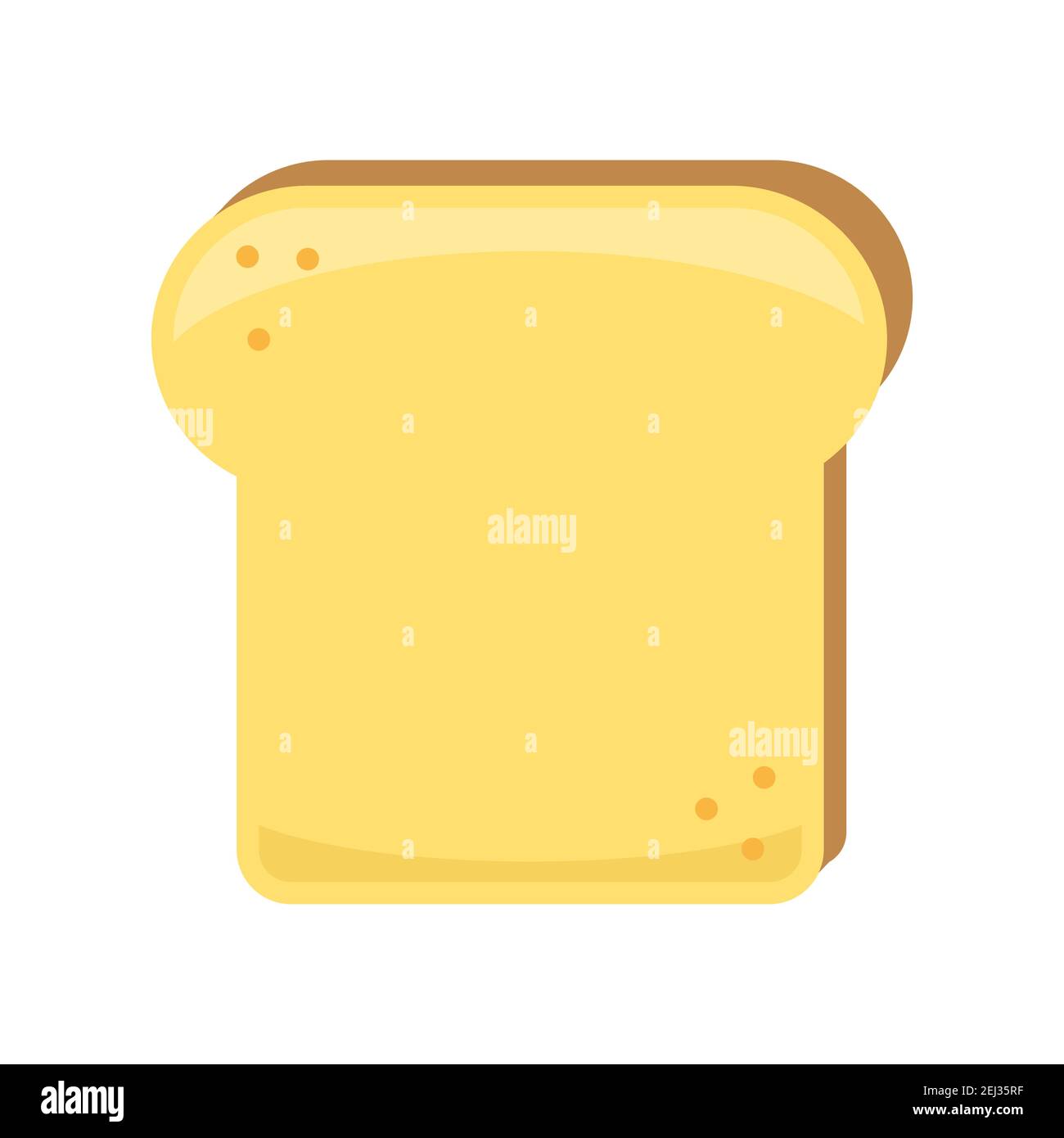 Bread Simple food icon in trendy style isolated on white background for ...