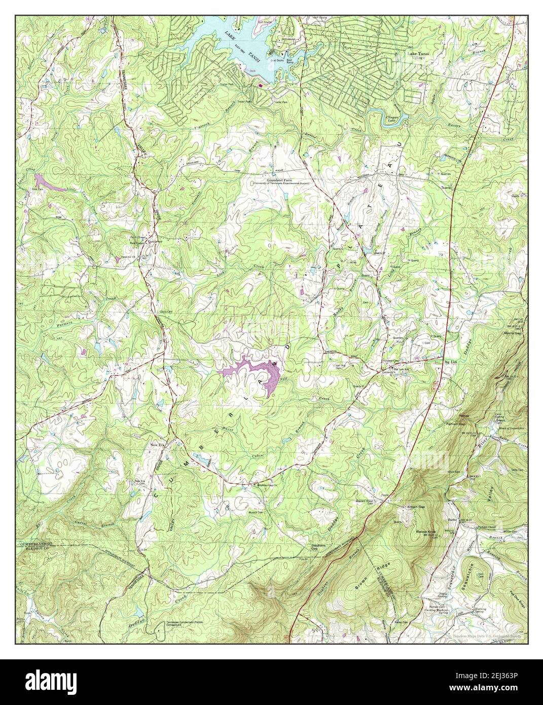 Vandever, Tennessee, map 1983, 1:24000, United States of America by ...