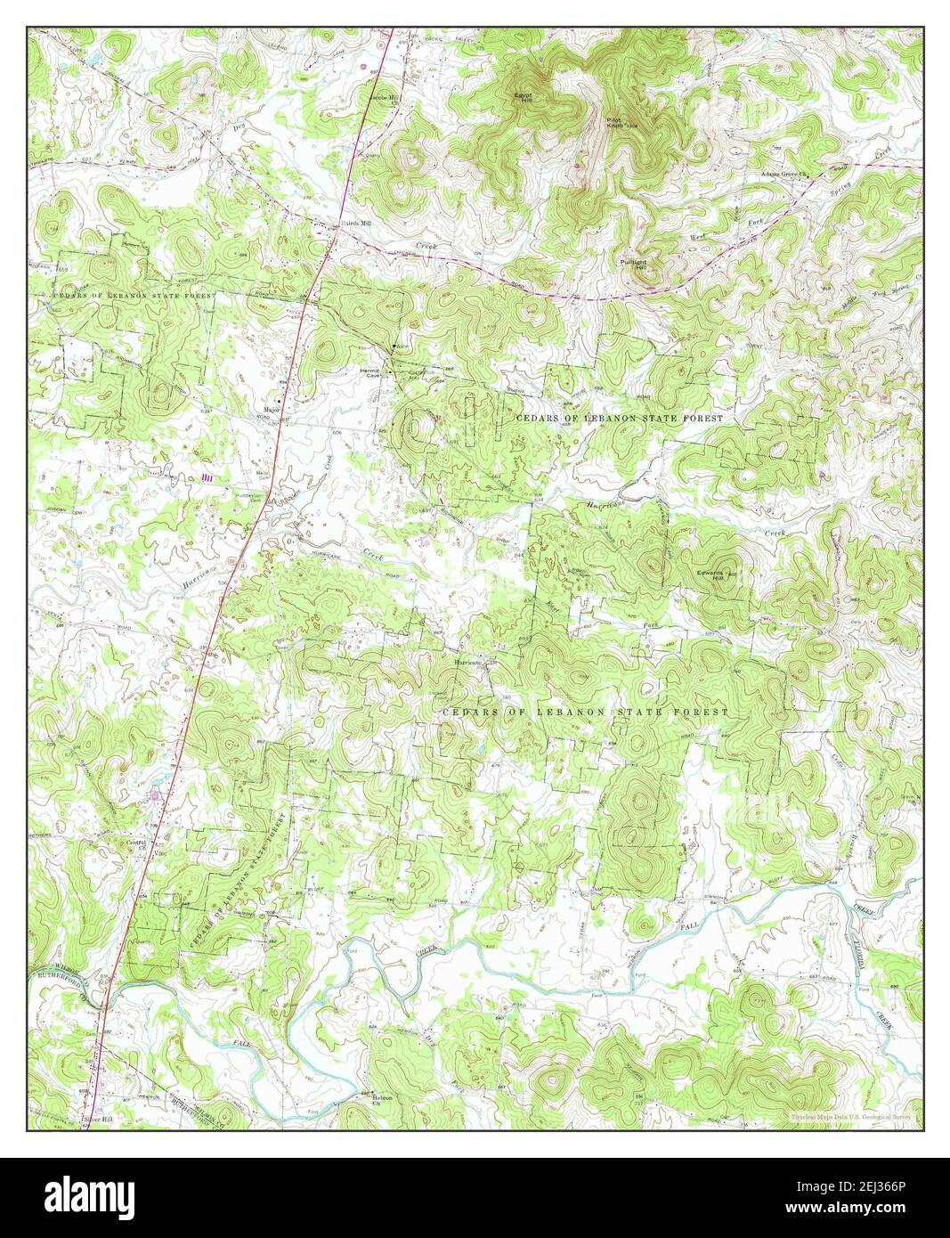 Vine, Tennessee, map 1956, 1:24000, United States of America by ...