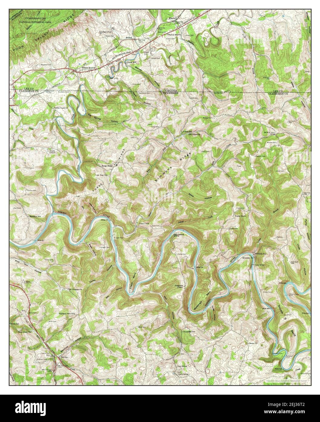 Wheeler, Tennessee, map 1956, 1:24000, United States of America by ...