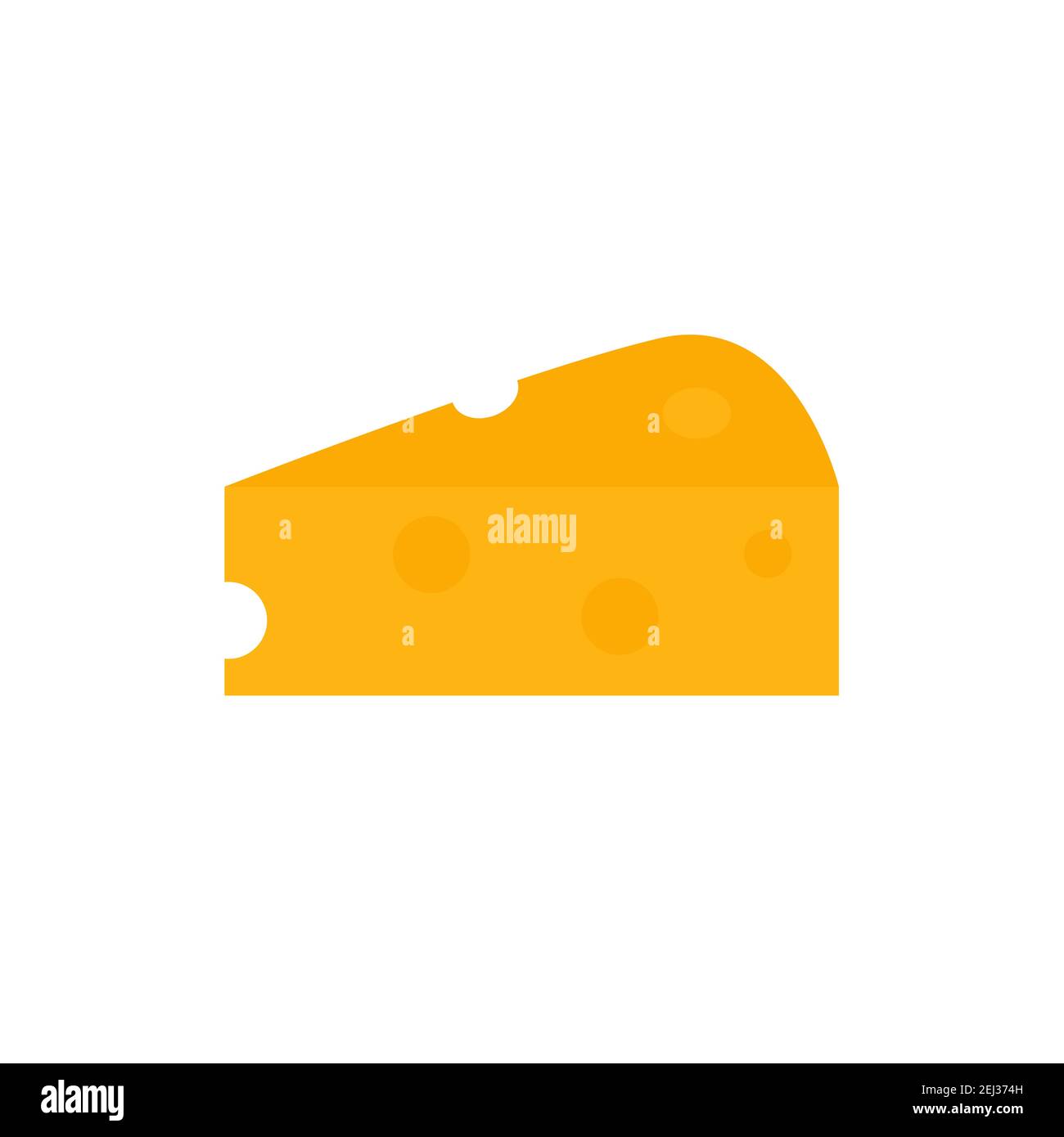 Cheese Simple food icon in trendy style isolated on white background ...