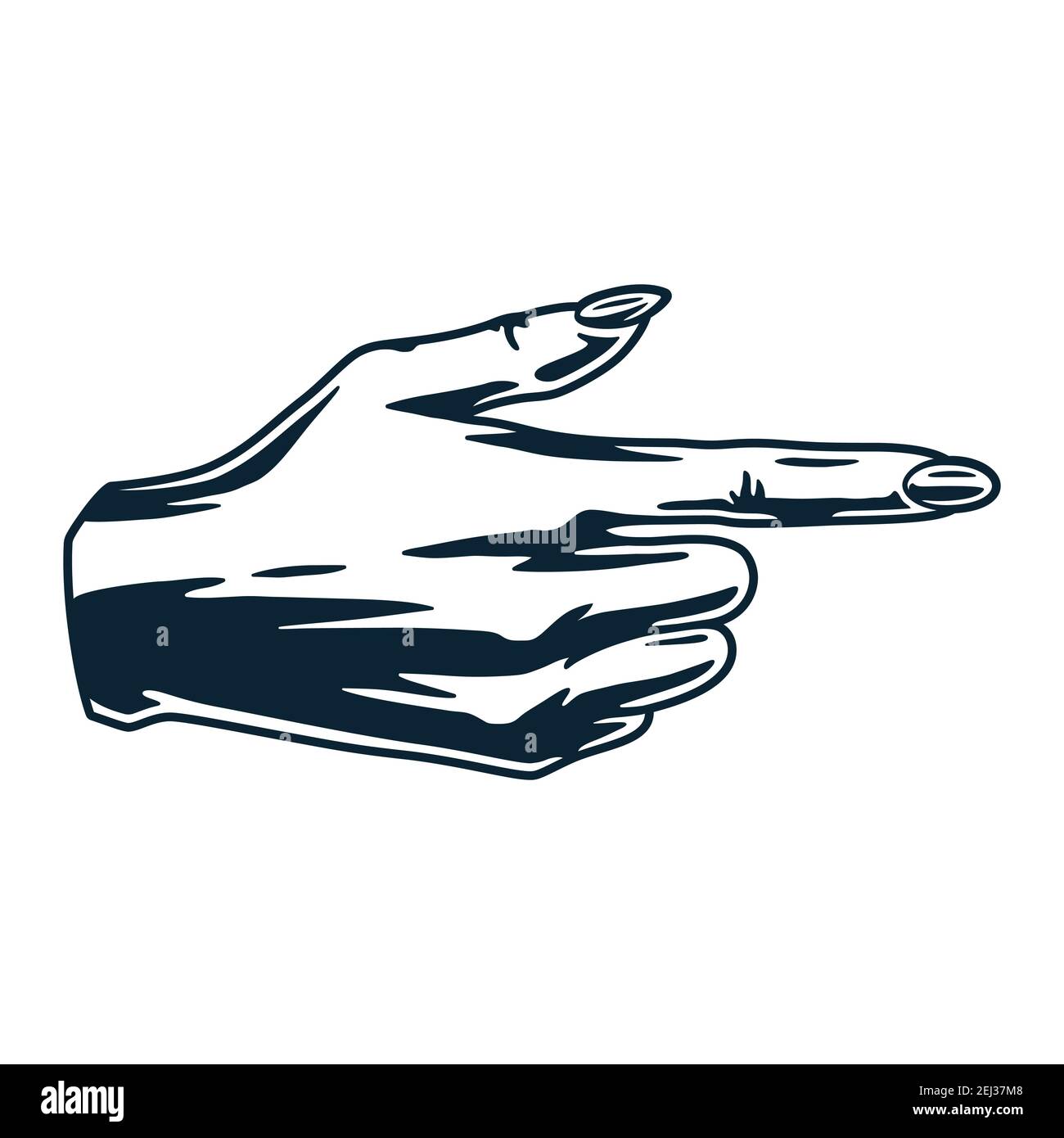 Finger tattoo Cut Out Stock Images & Pictures - Alamy