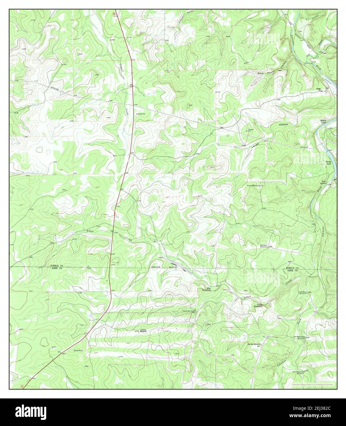 Map of allen texas hi-res stock photography and images - Alamy