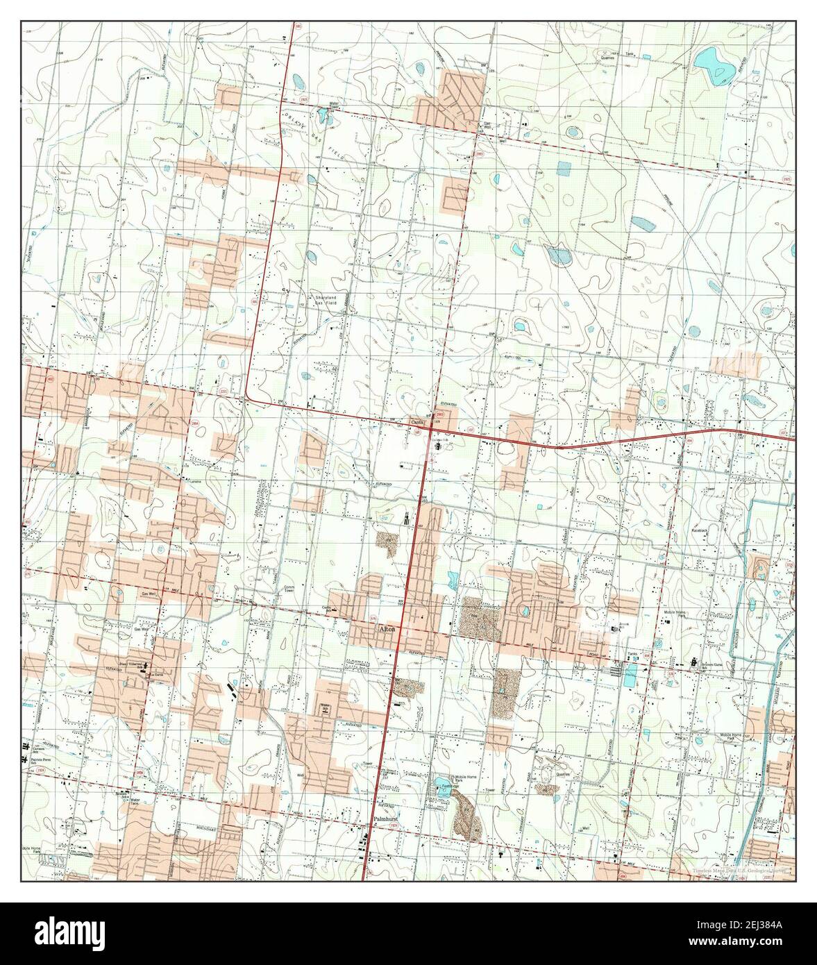 Alton, Texas, map 2002, 1:24000, United States of America by Timeless ...