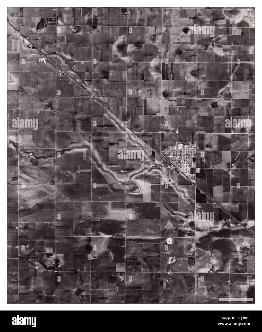 Anton SW, Texas, map 1976, 1:24000, United States of America by ...
