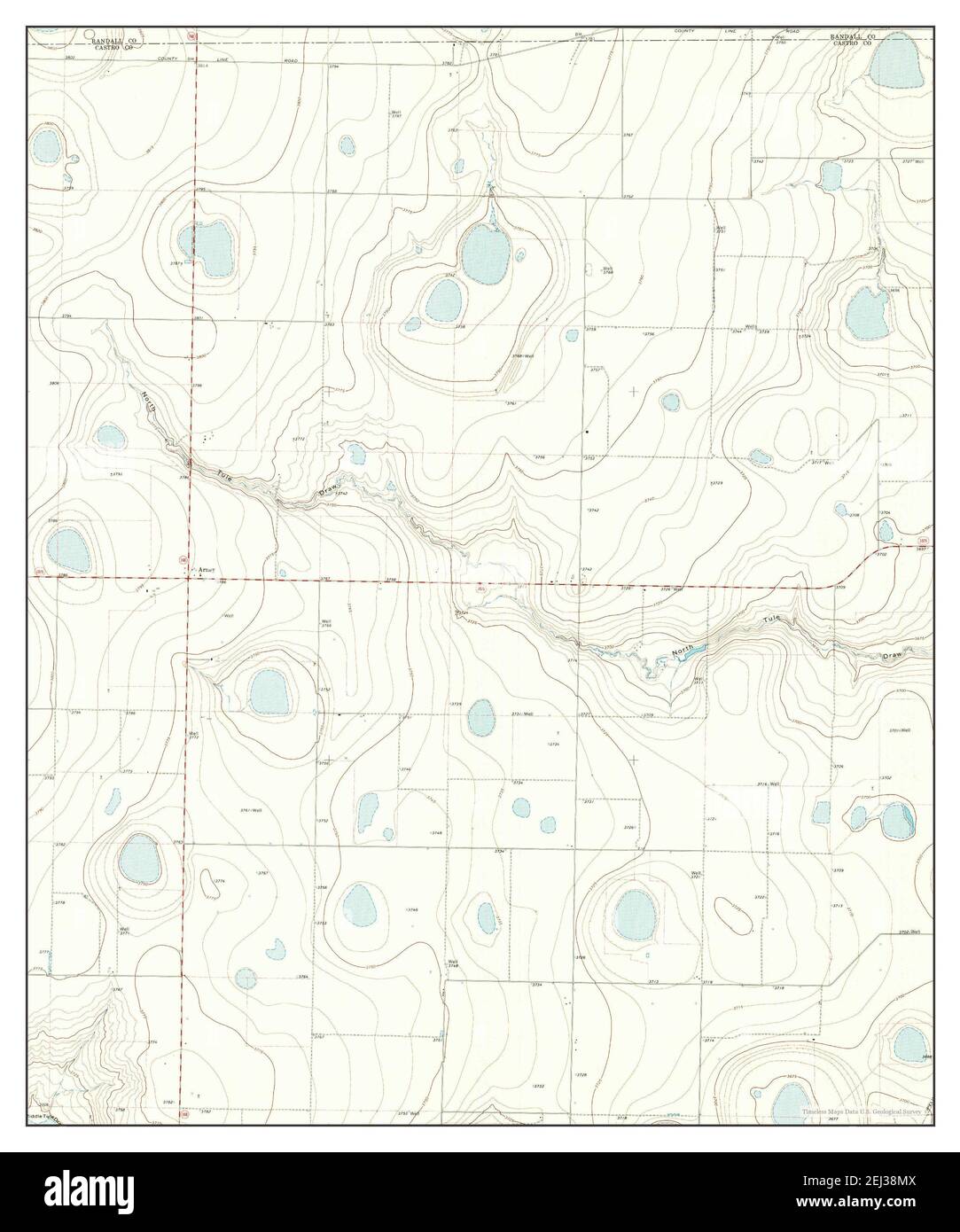 Arney, Texas, map 1966, 1:24000, United States of America by Timeless ...