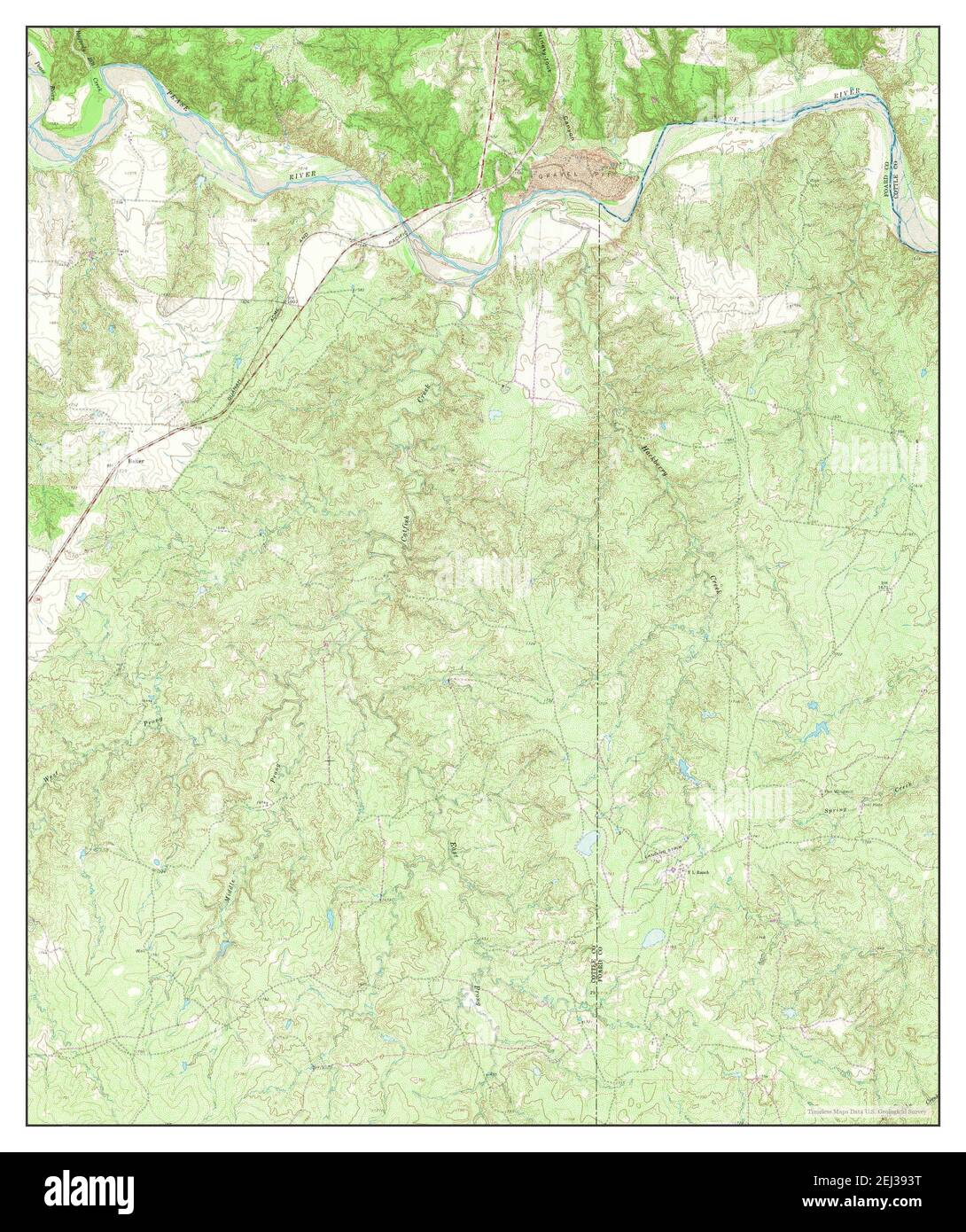 Baker, Texas, map 1967, 1:24000, United States of America by Timeless ...