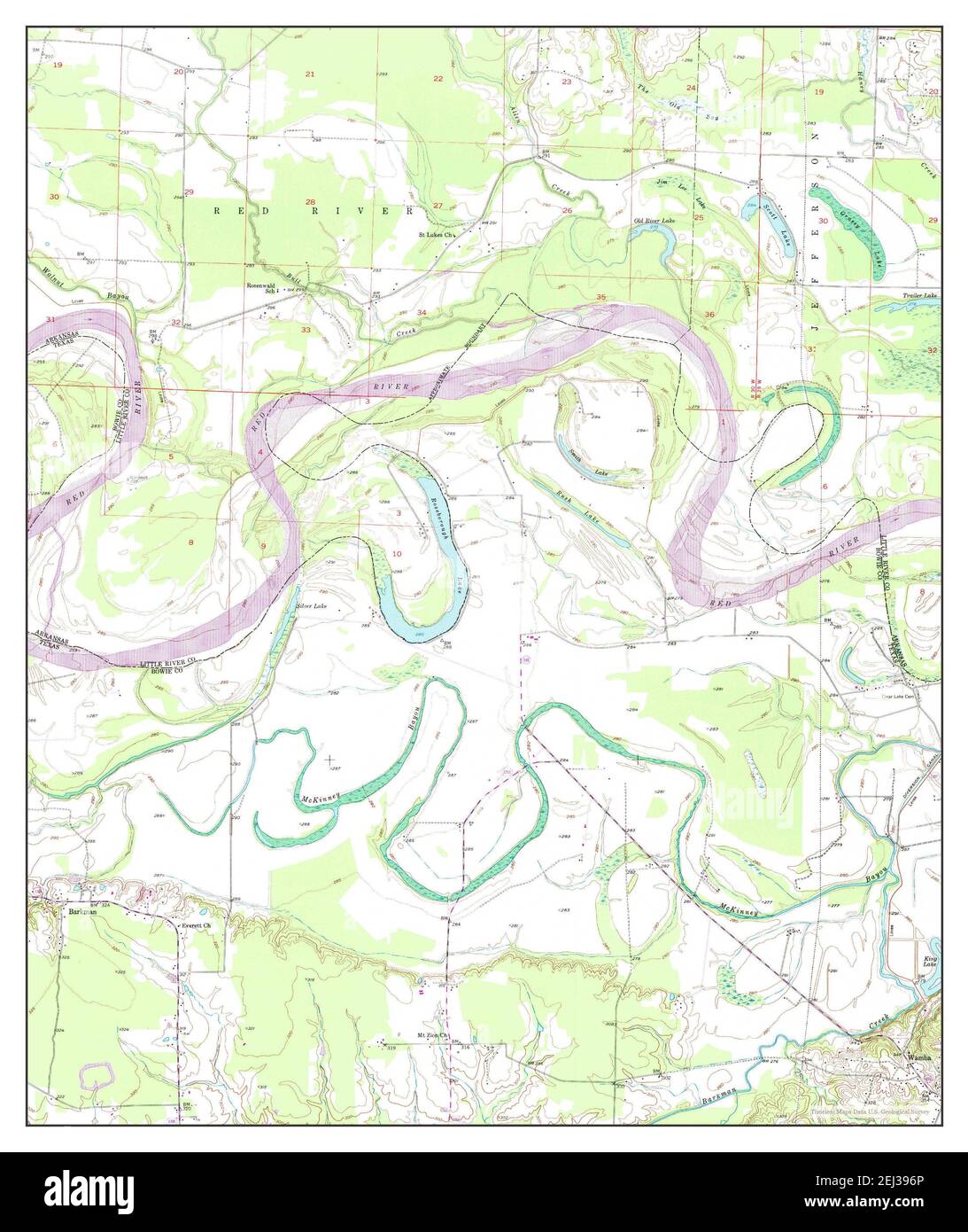 1950 road map hi-res stock photography and images - Alamy