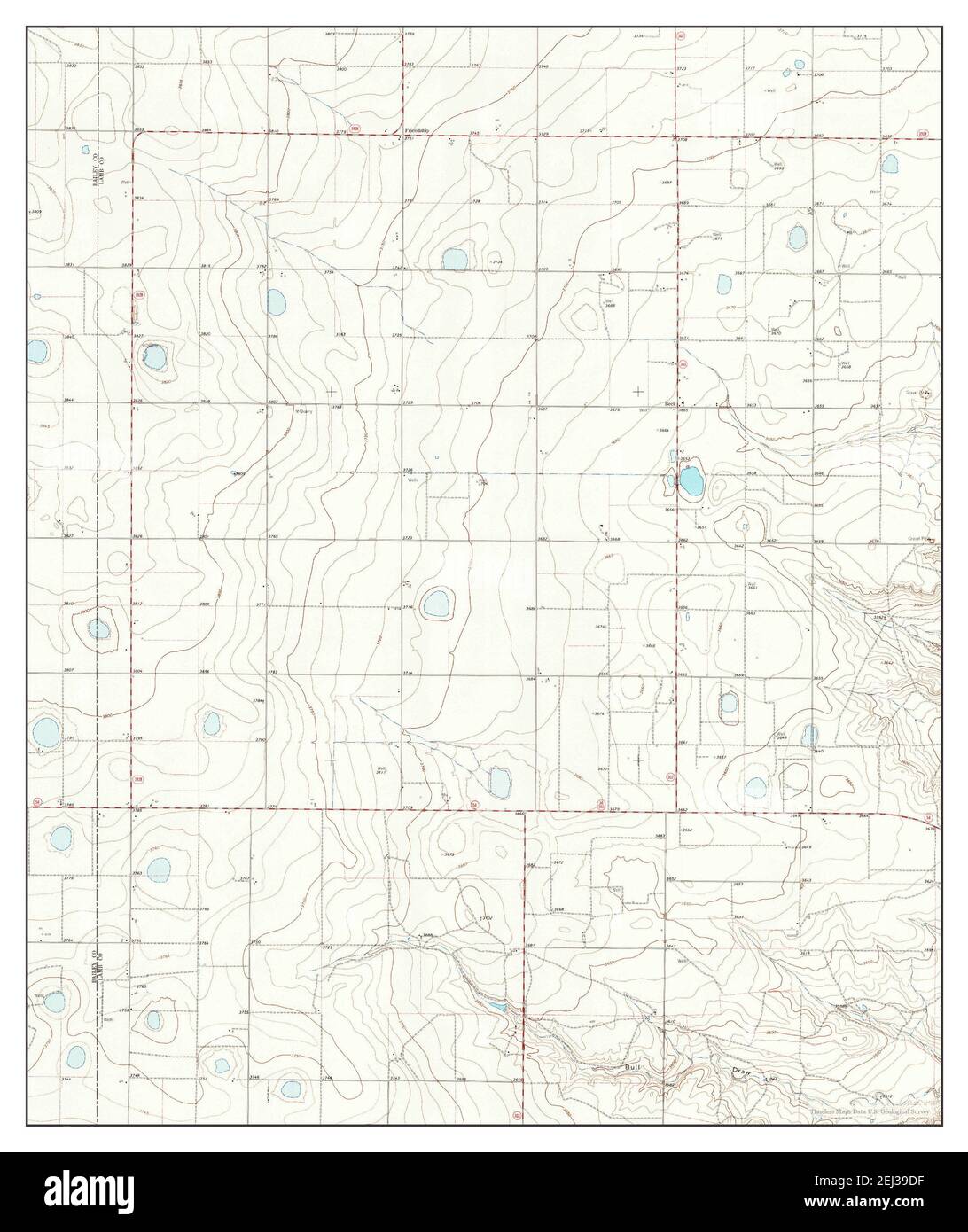 Beck, Texas, map 1964, 1:24000, United States of America by Timeless ...
