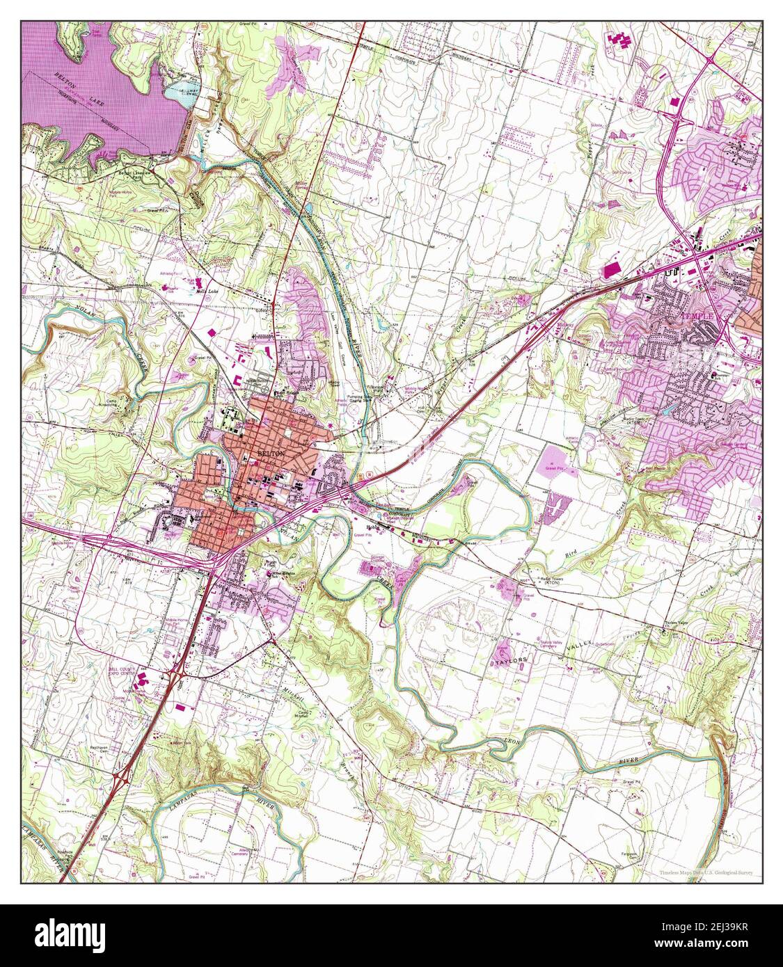 Www Belton Texas On Map