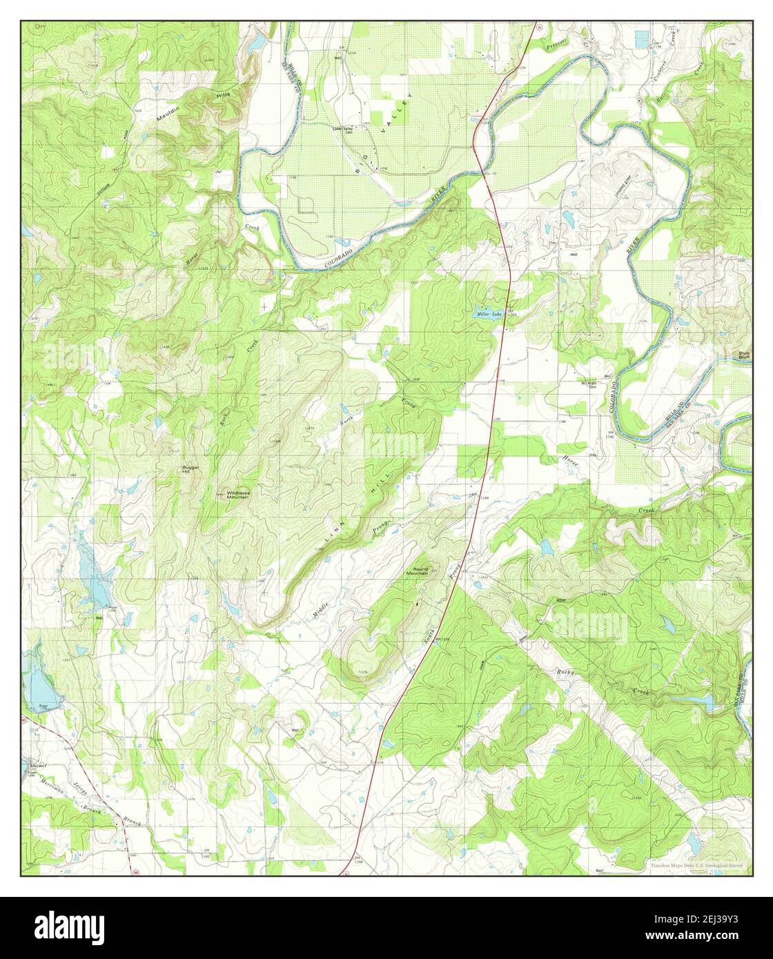 Big valley map hi-res stock photography and images - Alamy