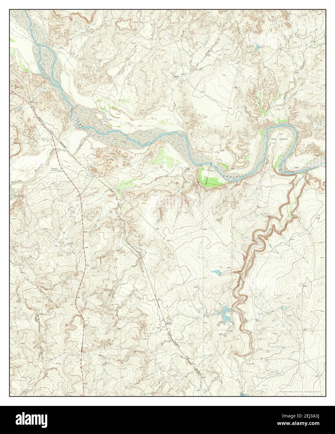 Boden, Texas, map 1966, 1:24000, United States of America by Timeless ...