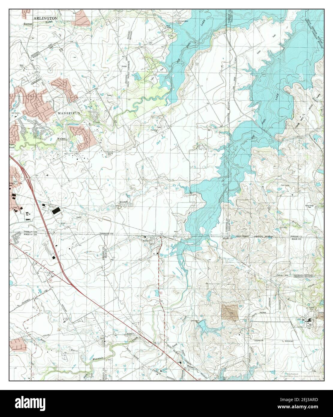 Britton, Texas, map 1995, 1:24000, United States of America by Timeless ...