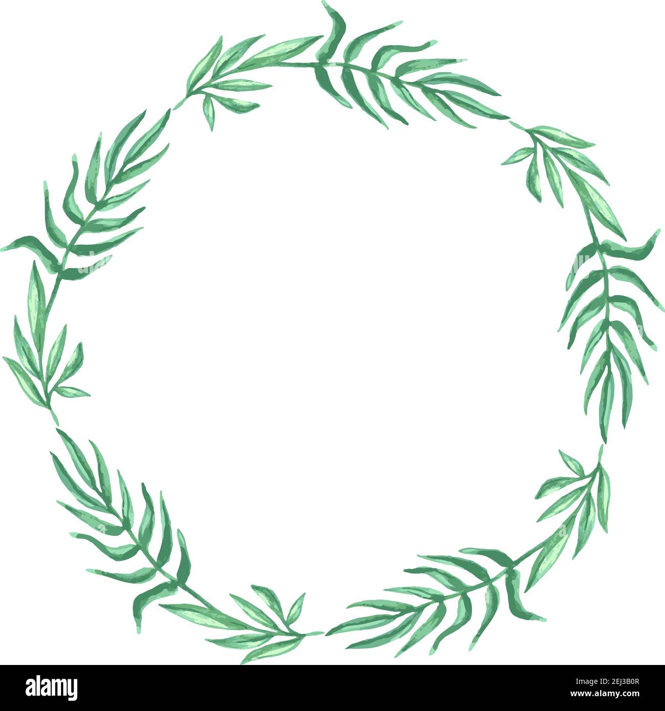 Wedding invitation leaves white Cut Out Stock Images & Pictures - Alamy