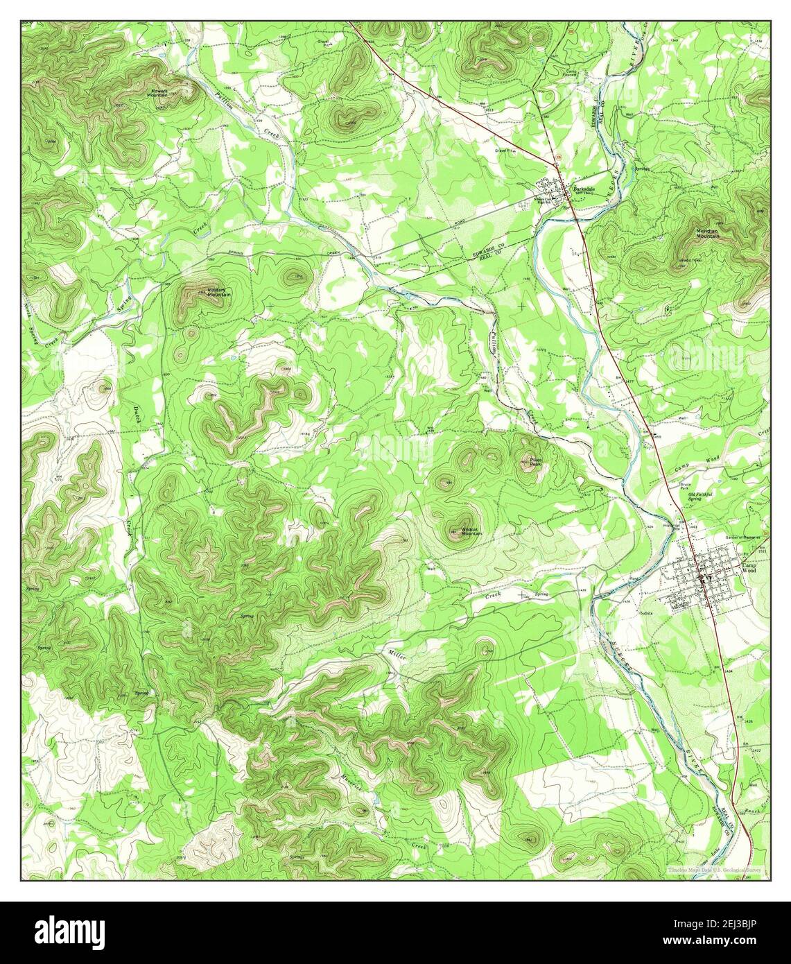 Camp Wood, Texas, map 1973, 1:24000, United States of America by ...