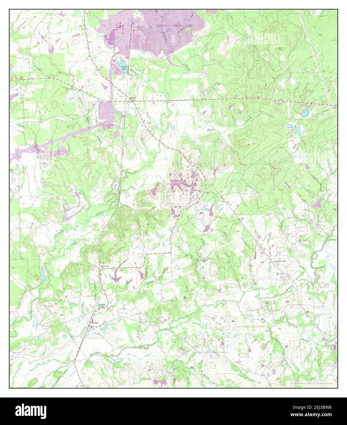 Carlos, Texas, map 1960, 1:24000, United States of America by Timeless ...