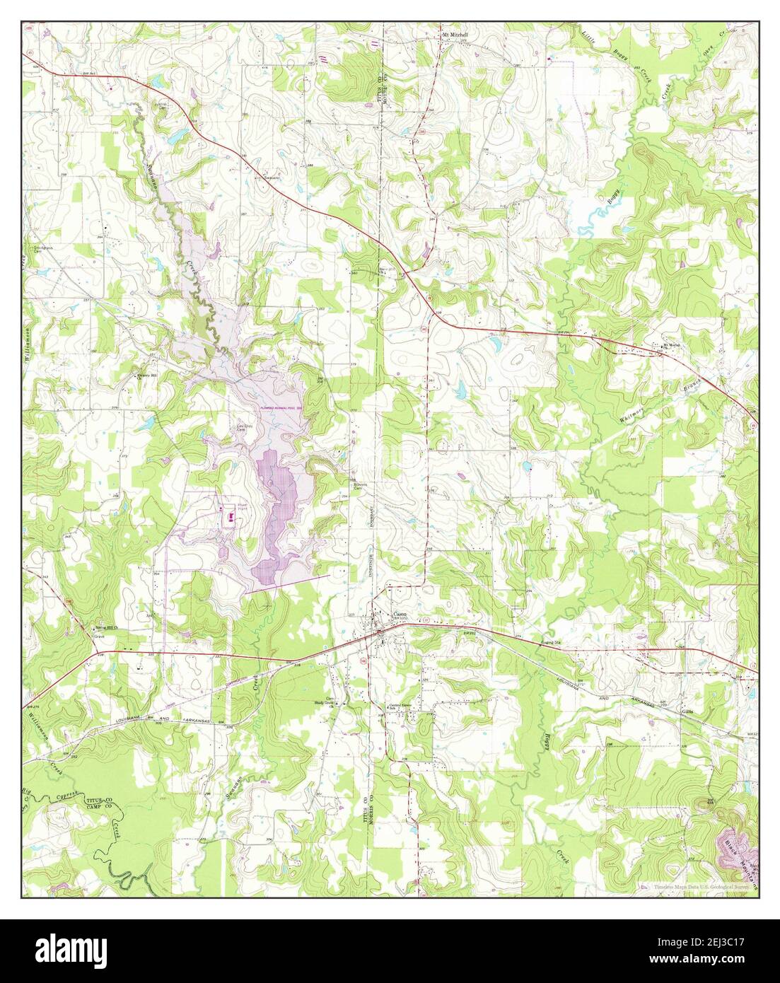 Cason, Texas, map 1964, 1:24000, United States of America by Timeless ...