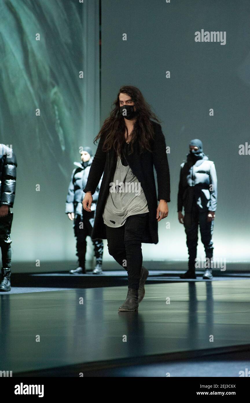Rome, Italy. 20th Feb, 2021. Gall's fashion show The "Nydia" latest ...
