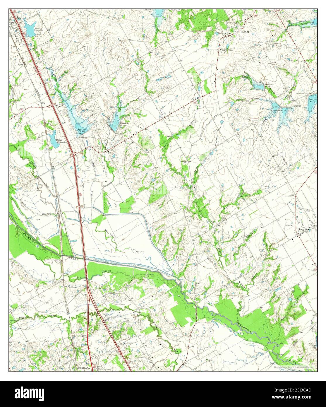Map of chatfield hi-res stock photography and images - Alamy
