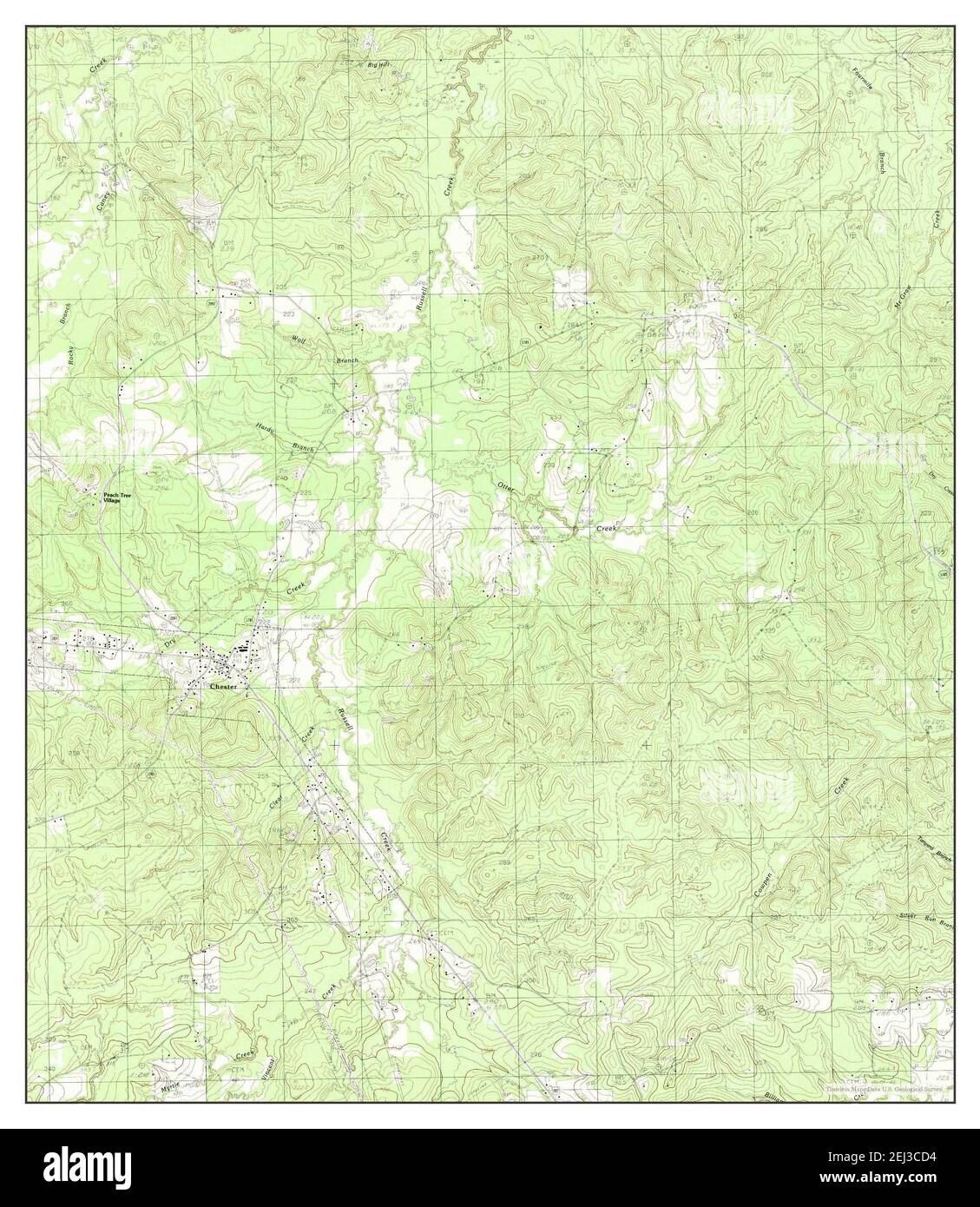 Chester, Texas, map 1984, 1:24000, United States of America by Timeless ...