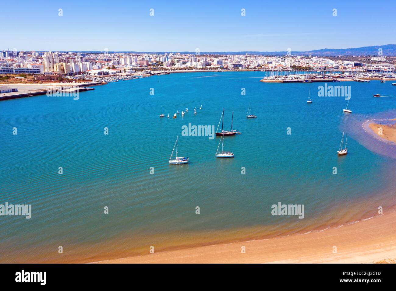 View to portimao marina hi-res stock photography and images - Alamy