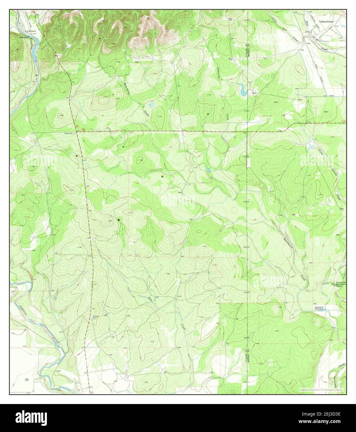 Map of comanche hi-res stock photography and images - Alamy